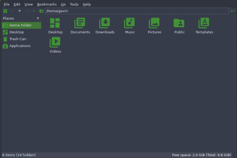 PCManFM File Manager (Legacy) - Bodhi Linux