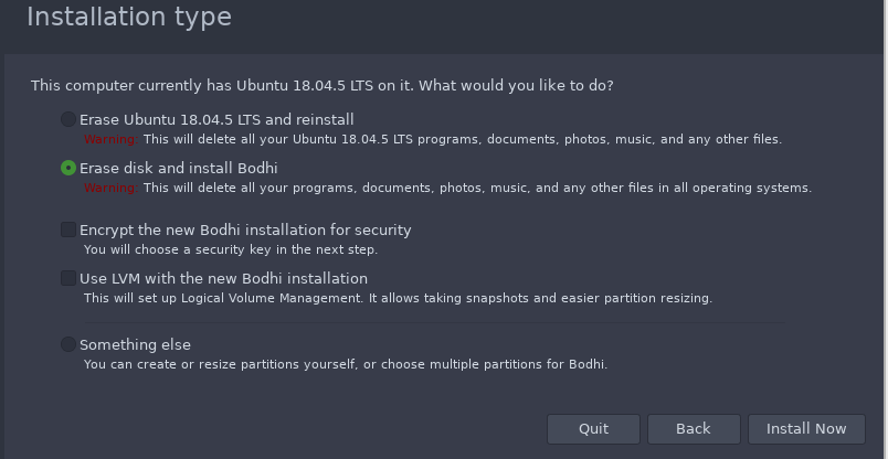 Installation Instructions - Bodhi Linux