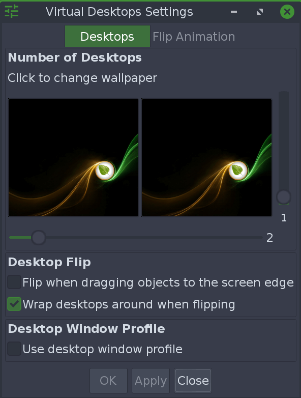Virtual Desktops | Bodhi Linux